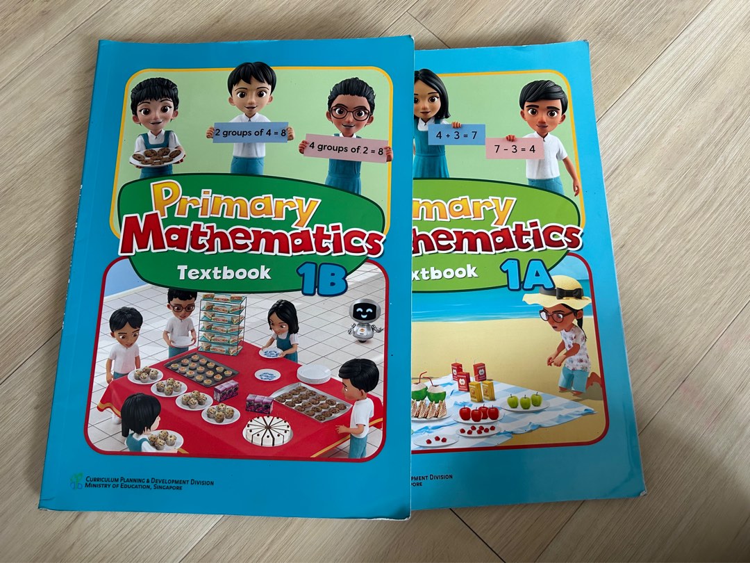 Primary mathematics 1S&1B, Hobbies & Toys, Books & Magazines, Textbooks ...
