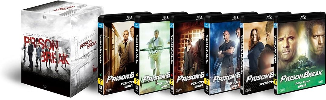 Prison Break Complete Japan Exclusive Collection [Bluray], Hobbies & Toys, Music & Media, CDs ...