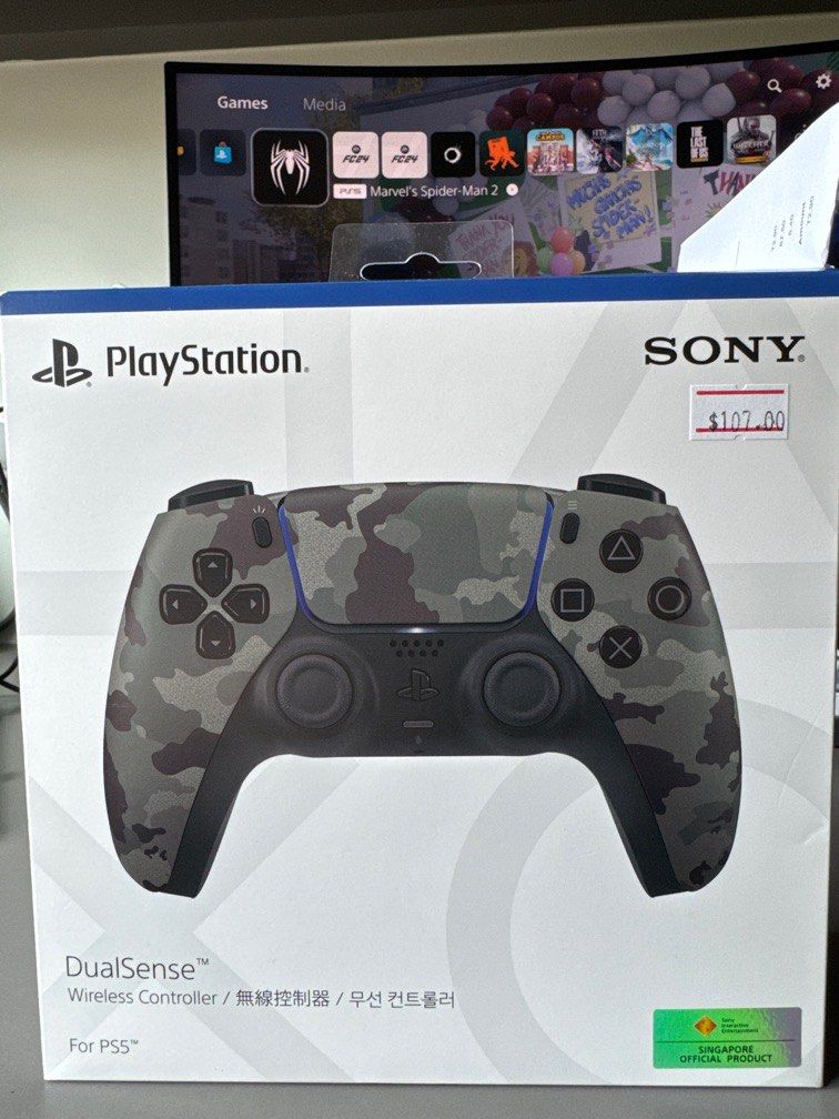 PS5 Dualsense Controller Camouflage Colour, Video Gaming, Gaming ...