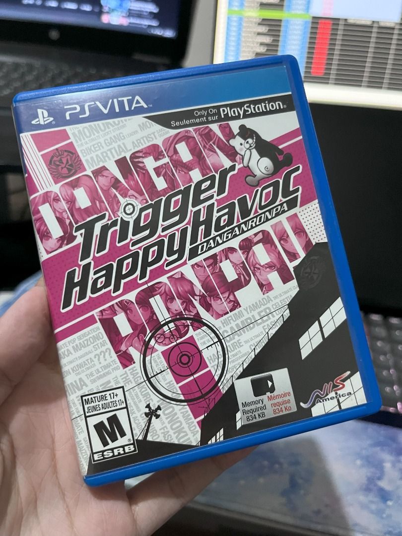 PS Vita Danganronpa Trigger Happy Havoc game PSV, Video Gaming, Video Games, PlayStation on ...