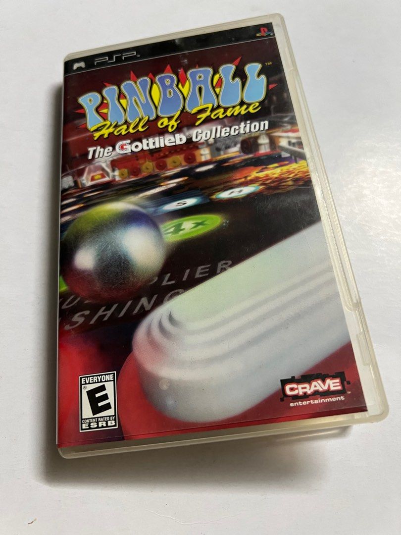 PSP pinball hall of fame crave UMD original USA games not xbox x one ...