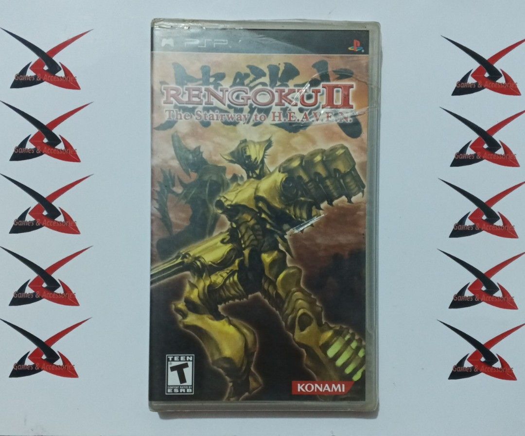 PSP PlayStation Portable UMD Game Rengoku 2 The Stairway to Heaven ...