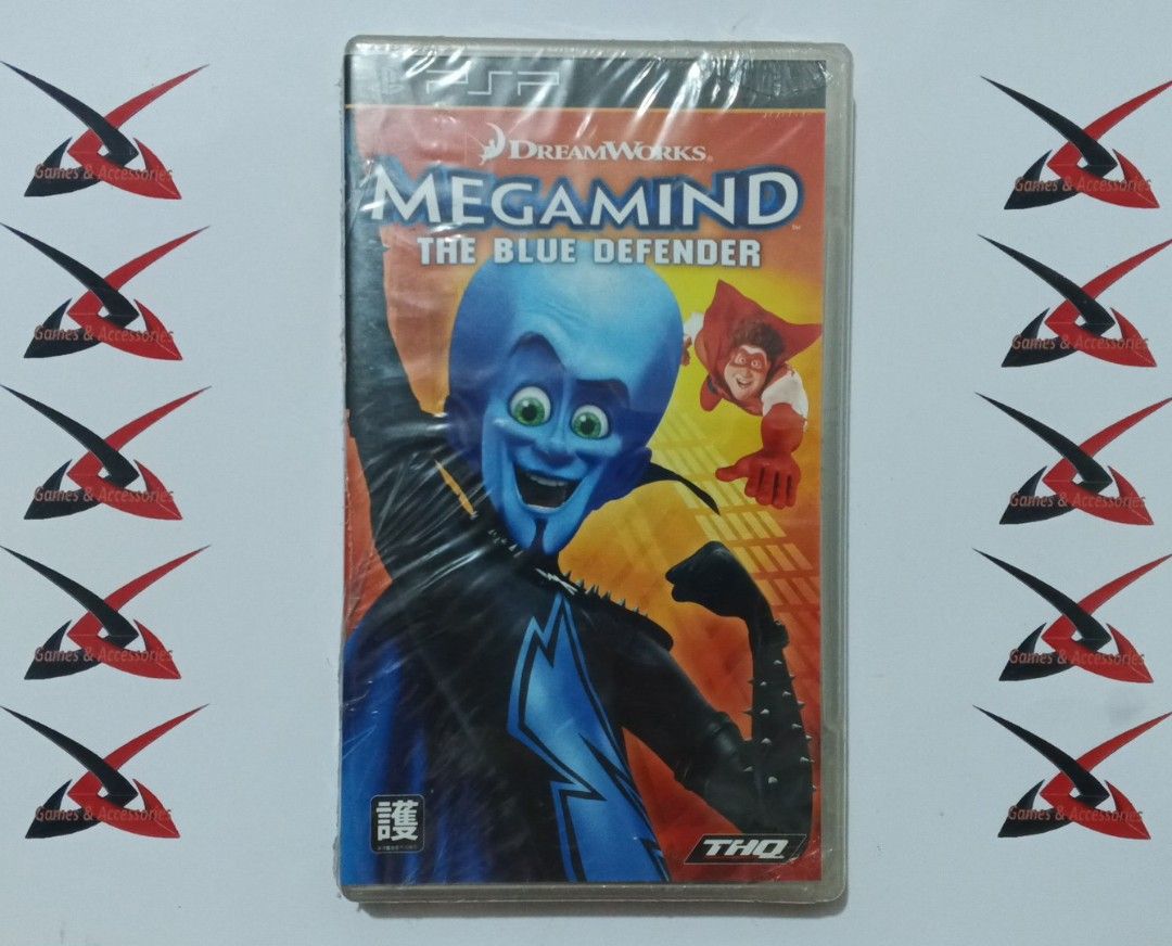 PSP PlayStation Portable UMD Game Megamind The Blue Defender (Sealed), Video Gaming, Video Games ...