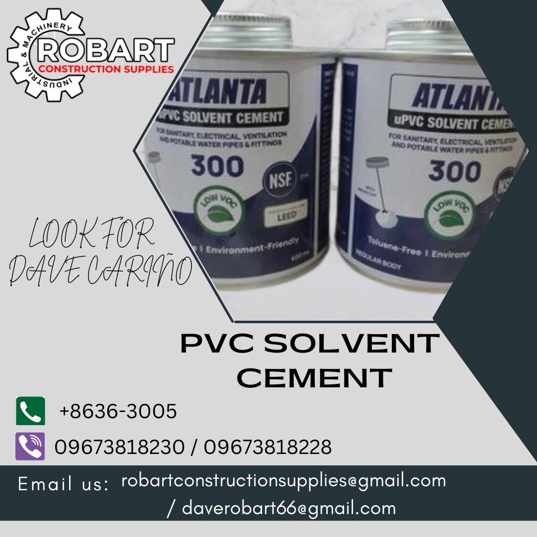 PVC SOLVENT CEMENT, Commercial & Industrial, Construction Tools ...