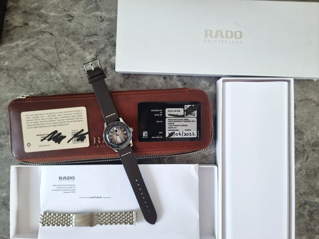 RADO CAPTAIN COOK OVER-POLE OVERPOLE OVER POLE LIMITED TO 1963 ...