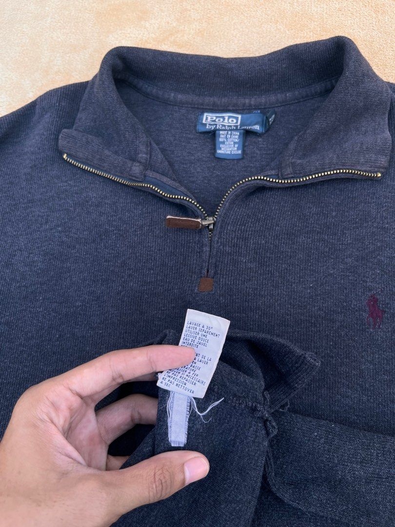 Ralph lauren qzip, Men's Fashion, Coats, Jackets and Outerwear on Carousell