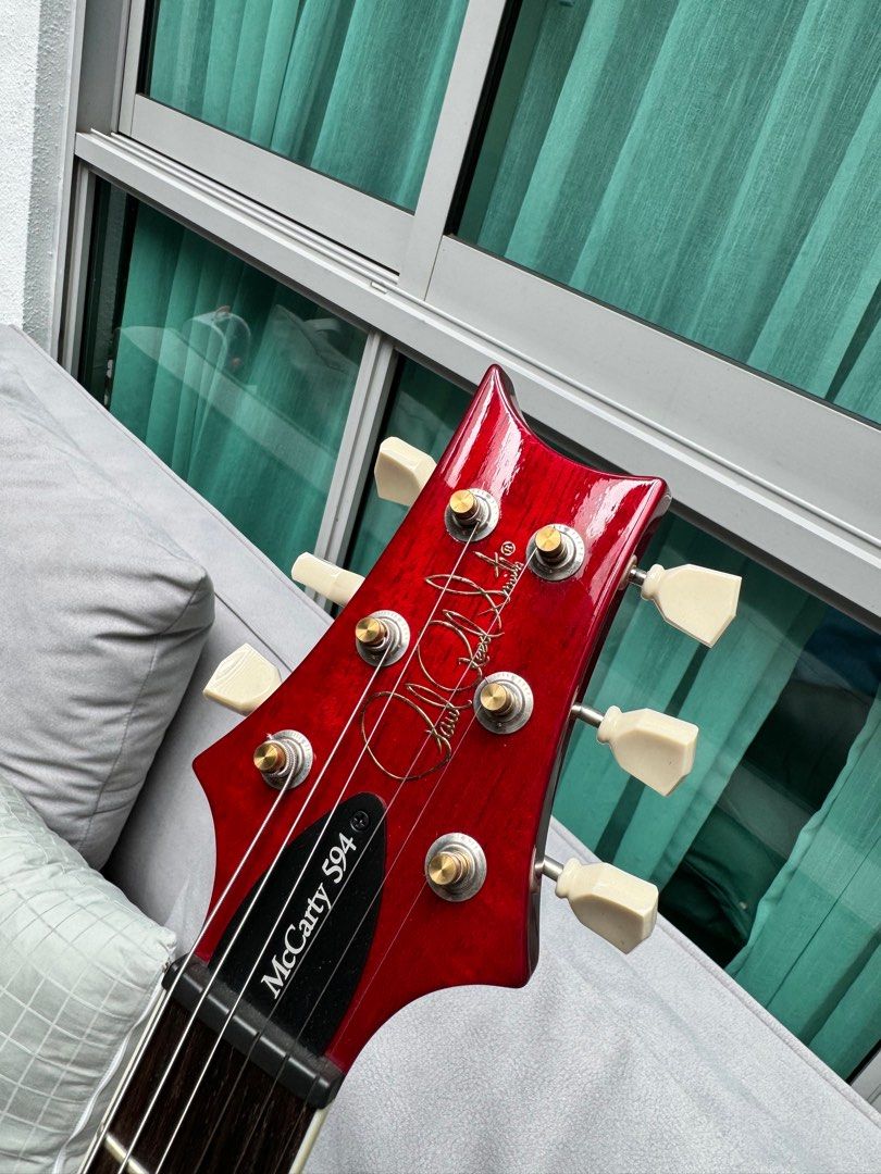 RARE & CHEAP!! PRS S2 McCarthy 594 Thinline Vintage Cherry! NOT Fender ...