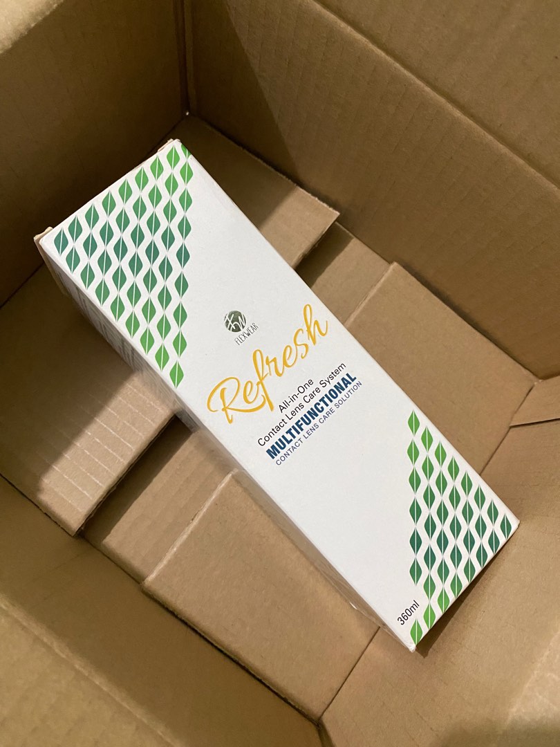 Refresh Multifunctional Contact Lens Care Solution, Beauty & Personal ...