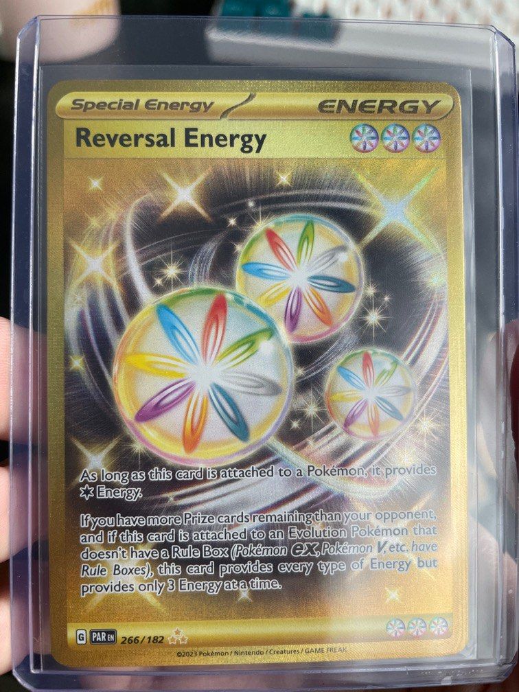 Reversal Energy Gold Card Paradox Rift, Hobbies & Toys, Toys & Games on ...