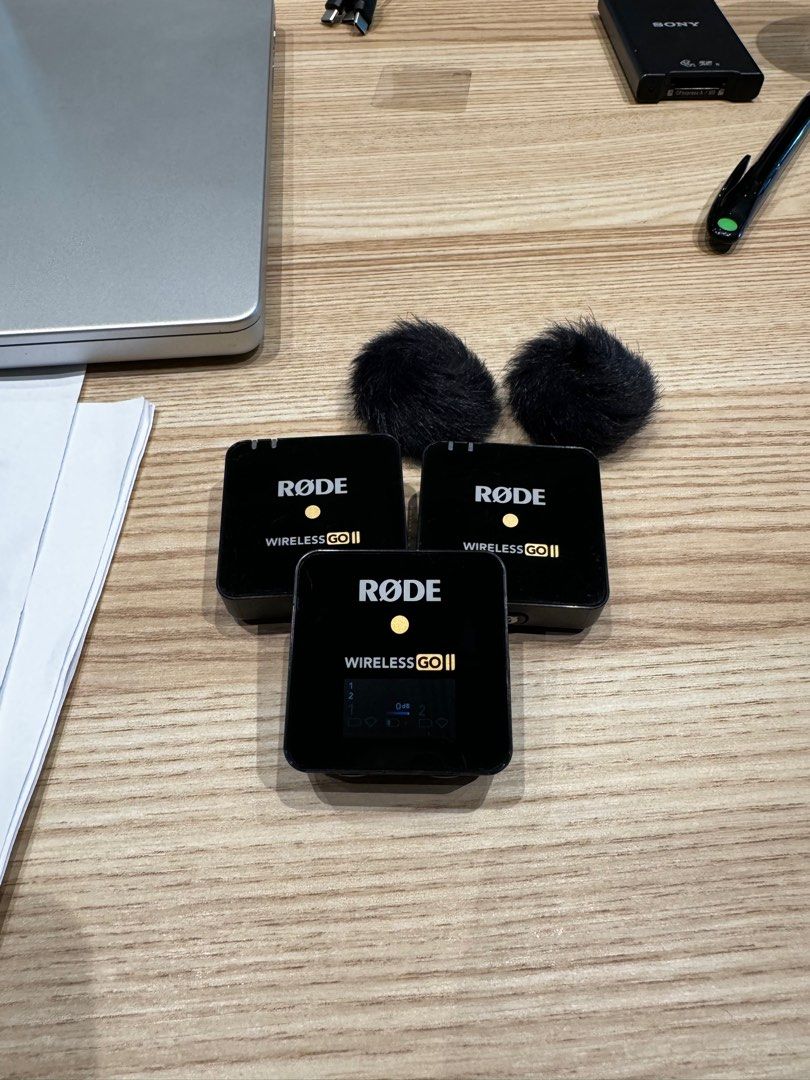 Rode wireless mic go ii, Audio, Microphones on Carousell