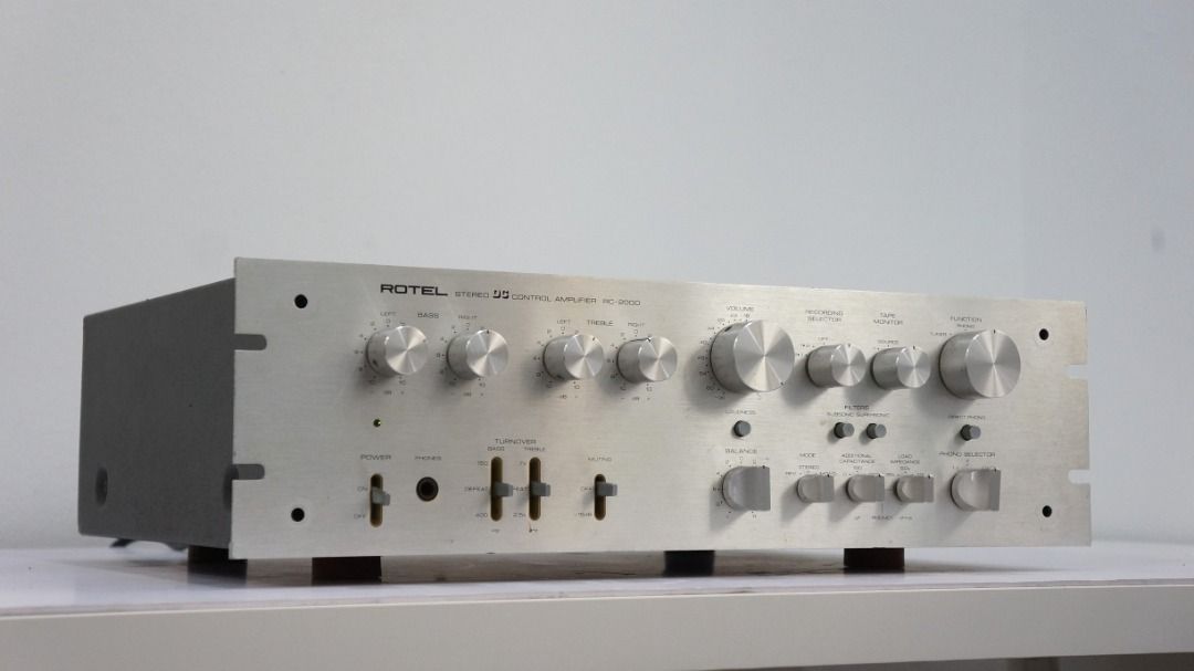 Rotel RC-2000 Vintage Stereo DC Control Amplifier, Audio, Soundbars ...