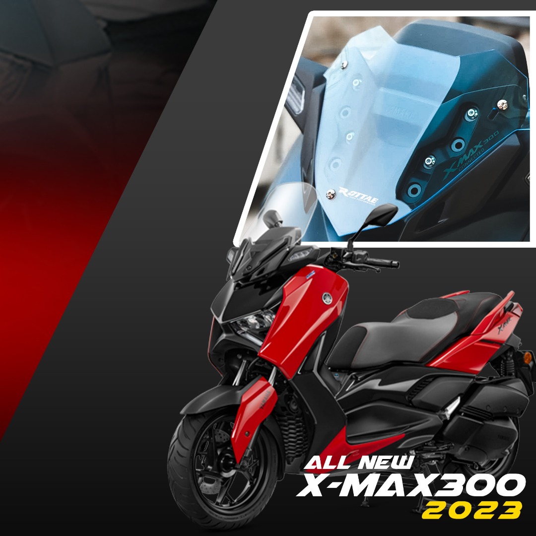 Rottae Singapore Yamaha XMAX 250 XMAX 300 2023 Low Blue Clear Light ...