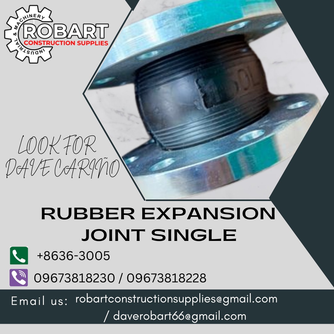 RUBBER EXPANSION JOINT SINGLE, Commercial & Industrial, Construction ...