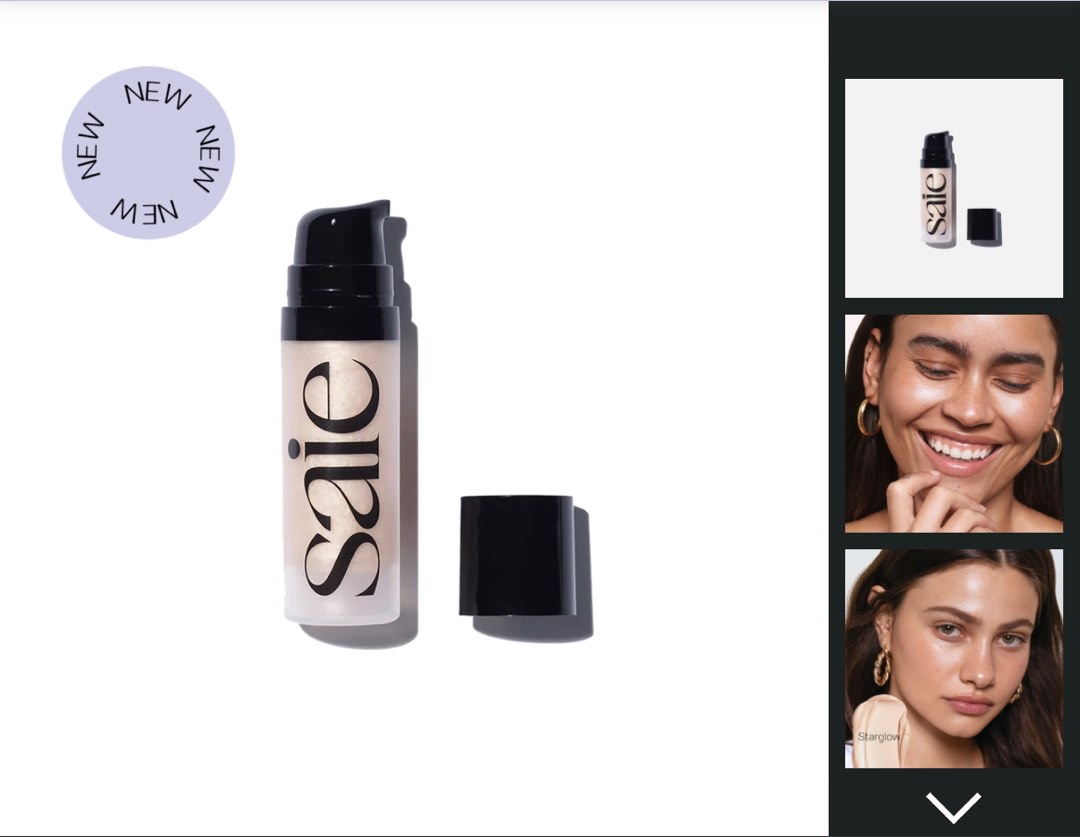 SAIE GLOWY SUPER GEL (Starglow), Beauty & Personal Care, Face, Makeup ...