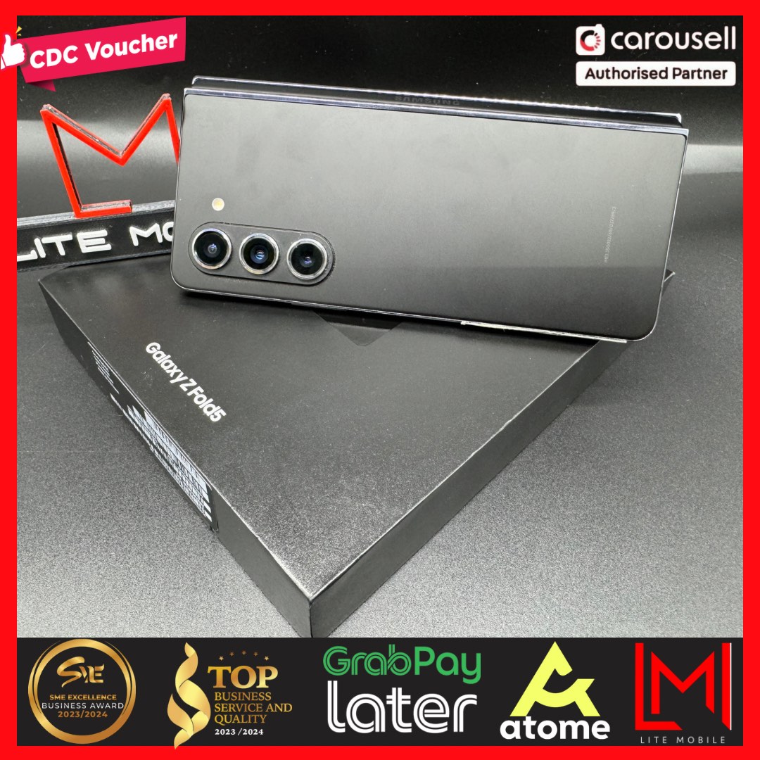 Samsung Z Fold 5 5G 256GB Phantom Black Black 256 GB, Mobile Phones ...