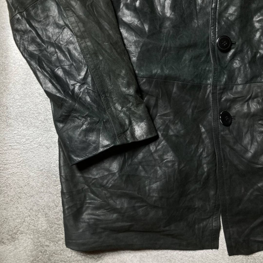 Schott NYC Leather Chore Jacket, Men's Fashion, Coats, Jackets and ...