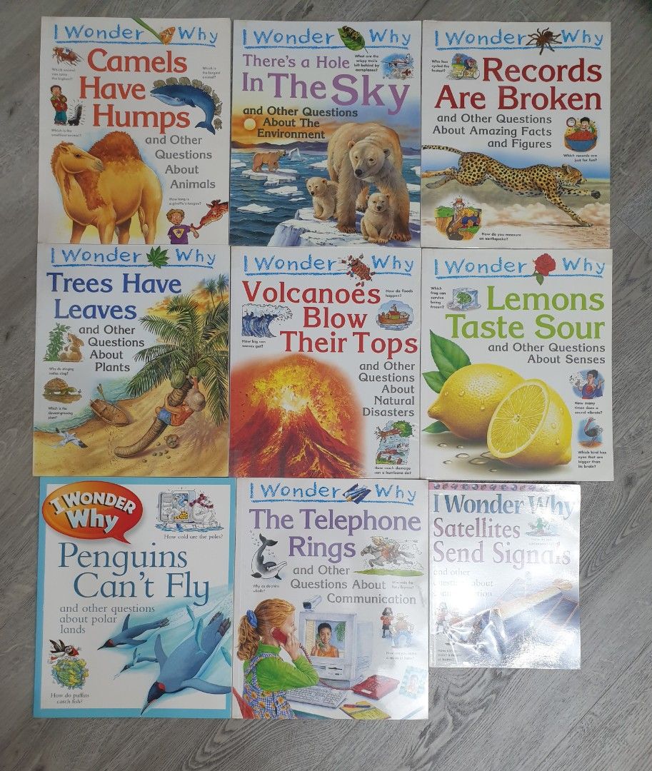 Science for children: I Wonder Why Series, Hobbies & Toys, Books ...