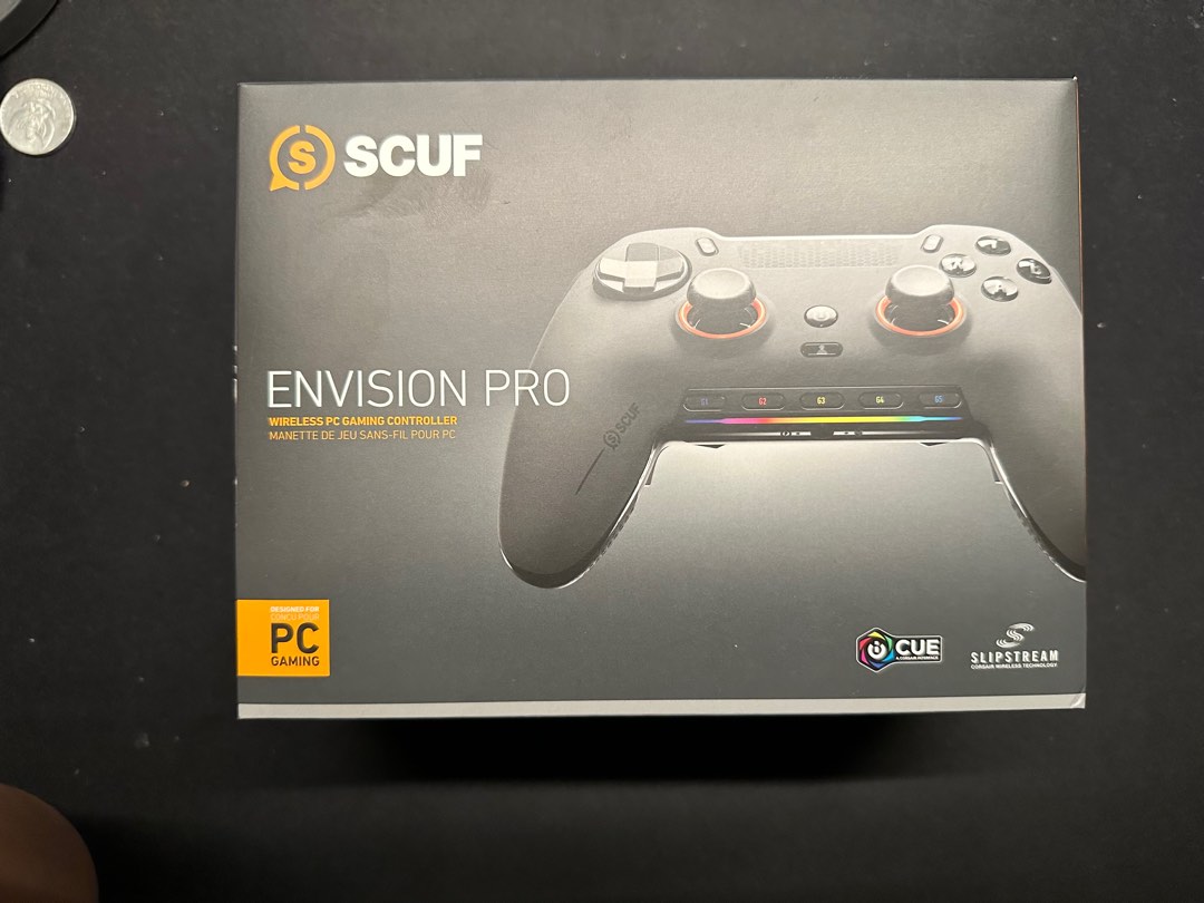 Scuf Envision Pro (Steel Grey), Video Gaming, Gaming Accessories ...