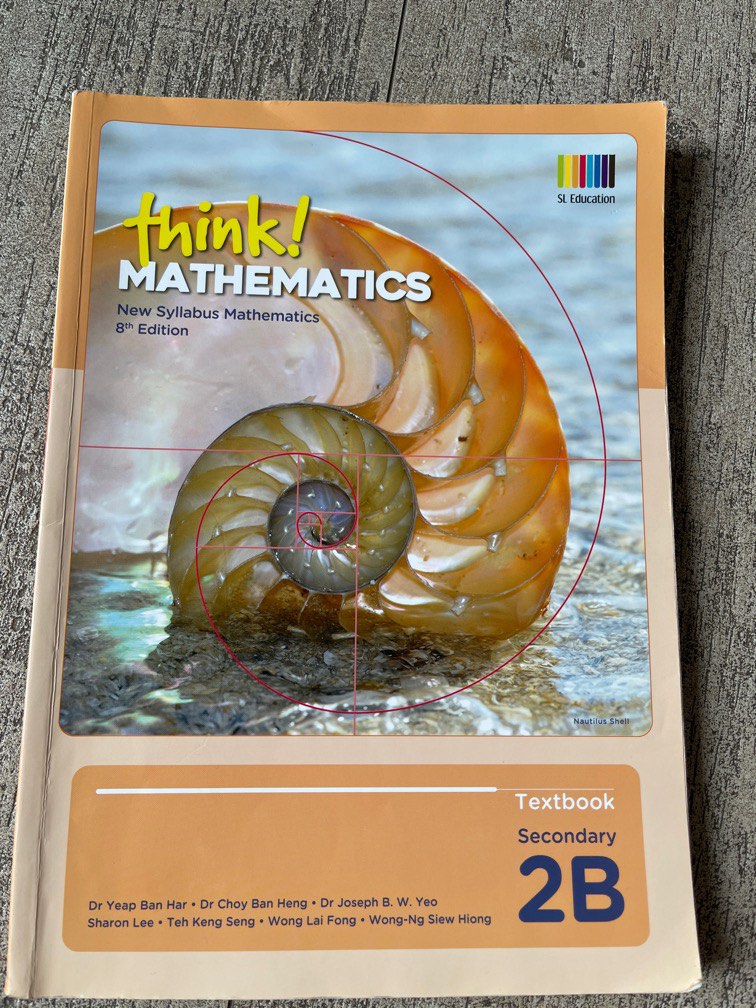 Secondary 2B mathematics textbook, Hobbies & Toys, Books & Magazines ...