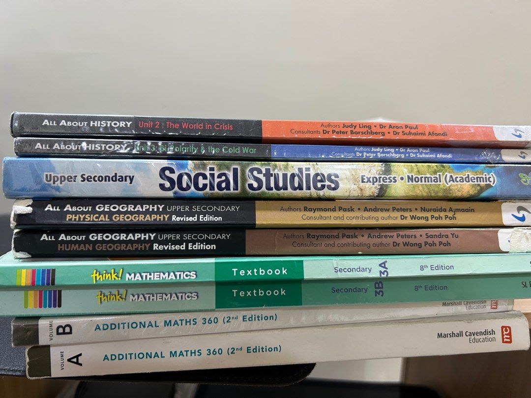 Secondary school textbooks, Hobbies & Toys, Books & Magazines, Textbooks on Carousell