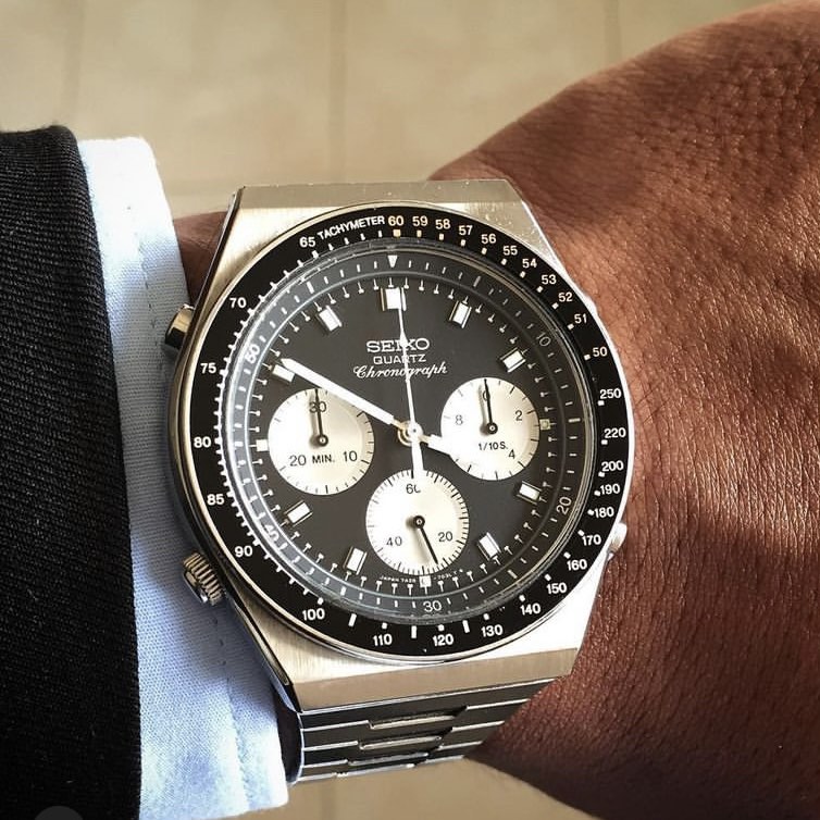 1983 Vintage Seiko 7a28-703B - World First Analogue Quartz Chrono, Men ...