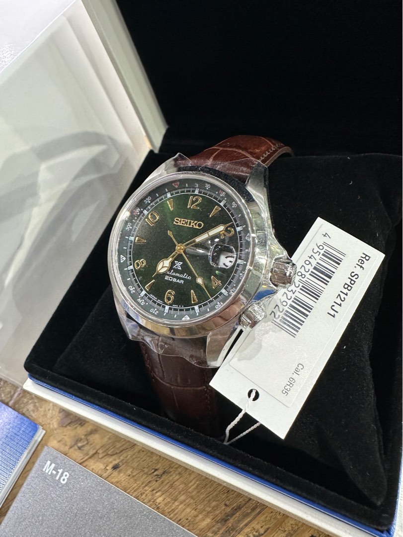 SEIKO Alpinist SPB121J1 SPB121, 名牌, 手錶 - Carousell