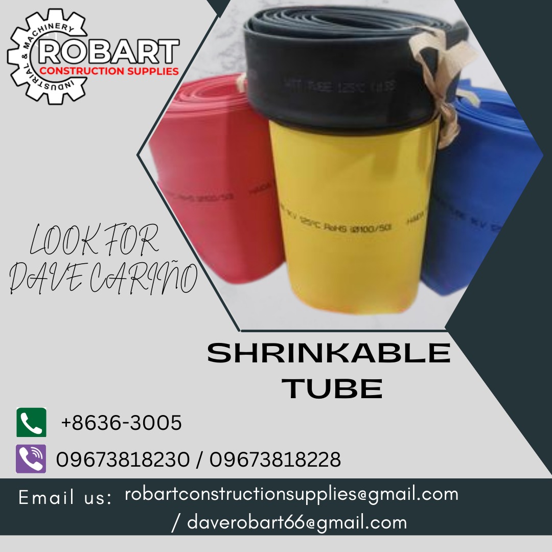 SHRINKABLE TUBE, Commercial & Industrial, Construction Tools ...