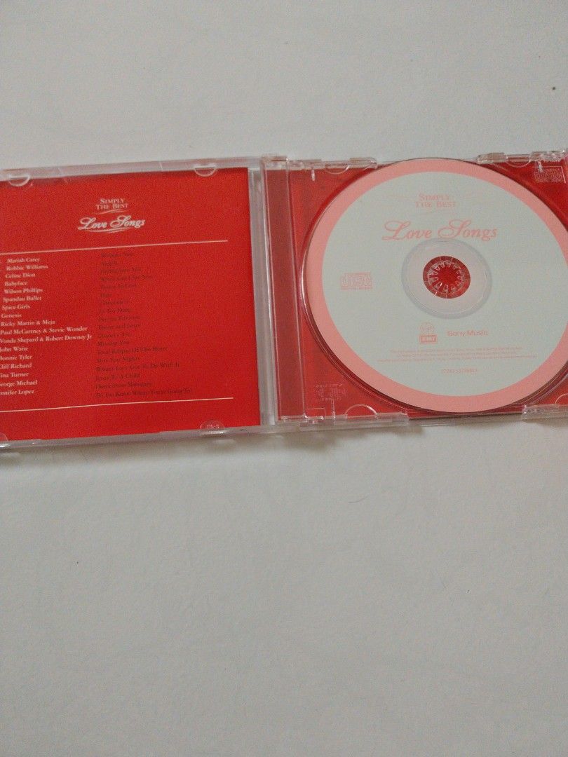 Simply the Best Love Songs CD, Hobbies & Toys, Music & Media, CDs ...