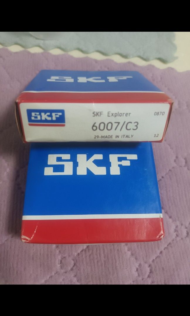SKF bearing 6007/C3, Everything Else on Carousell