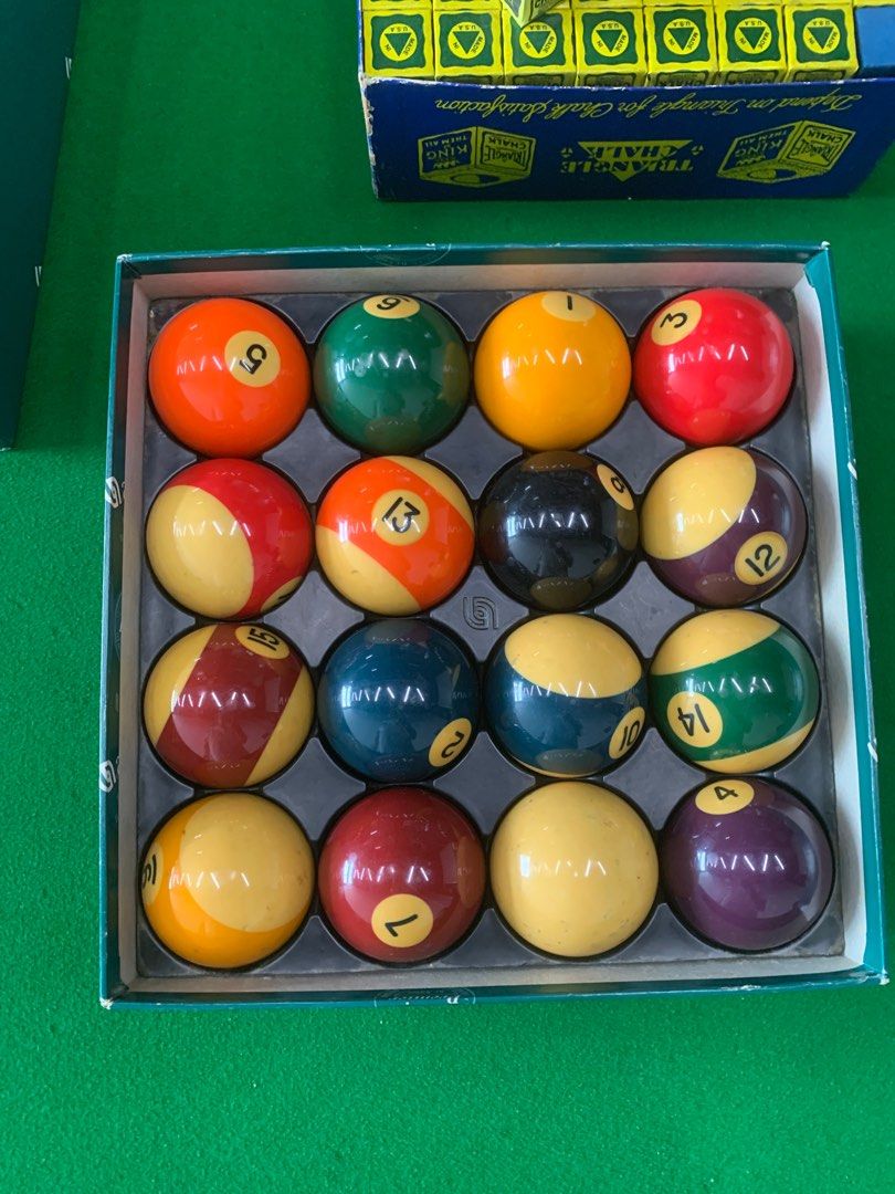 Snooker table full set Riley aristocrat, Sports Equipment, Sports ...
