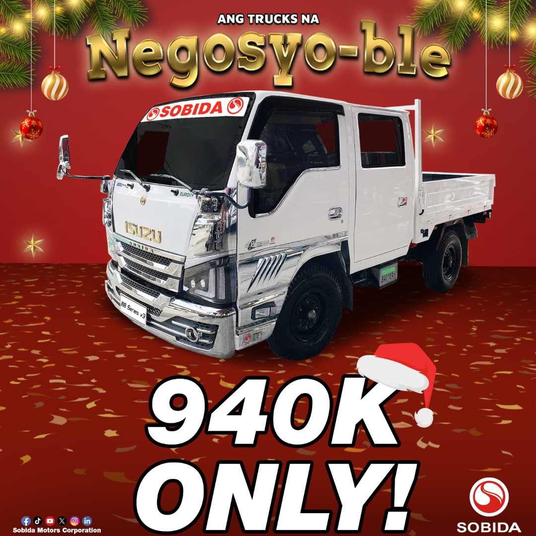 Sobida Isuzu Elf double cab drop side FOR SALE, Special Vehicles, Heavy ...