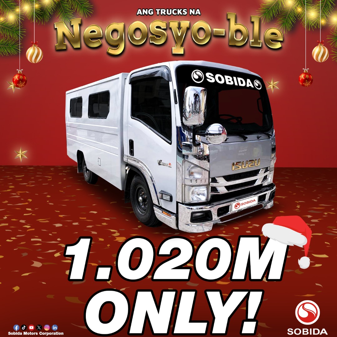 Sobida Isuzu Elf Surplus FB Multi Utility Vehicle FOR SALE, Special ...