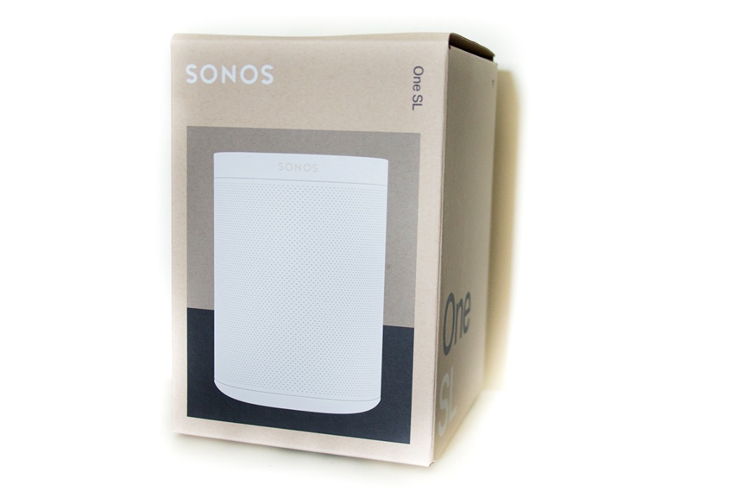 Sonos One SL wireless speaker wifi + Sanus speaker stand for Sonos One ...