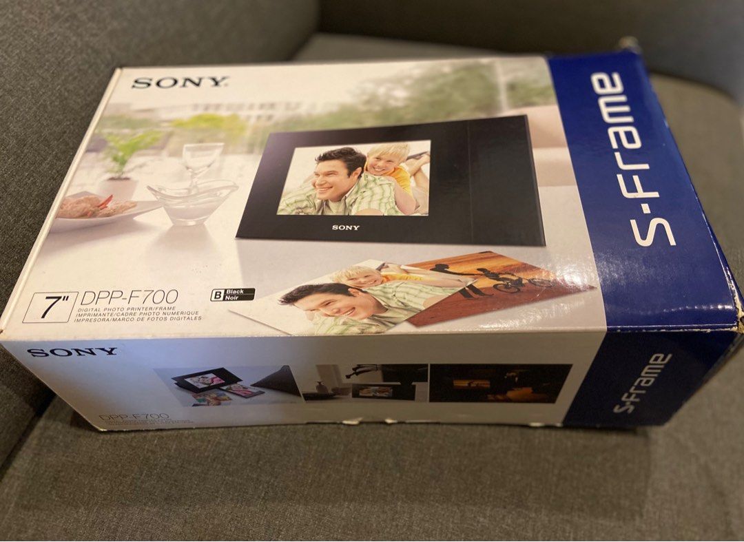 Sony DPP-F700 Digital Photo Frame/Printer + Colour Print Pack, TV ...