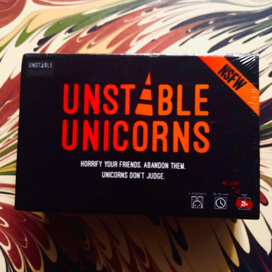 *SPECIAL DEAL* Unstable Unicorns NSFW Base Game, Hobbies & Toys, Toys & Games on Carousell