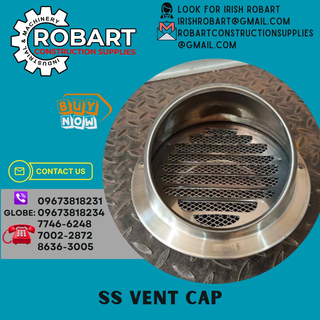 SS Vent Cap, Commercial & Industrial, Construction Tools & Equipment on ...