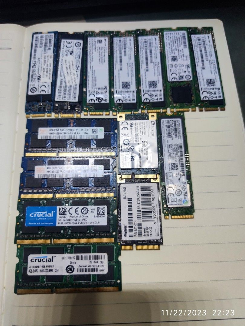 SSDs and Rams clearance sell, Computers & Tech, Parts & Accessories ...
