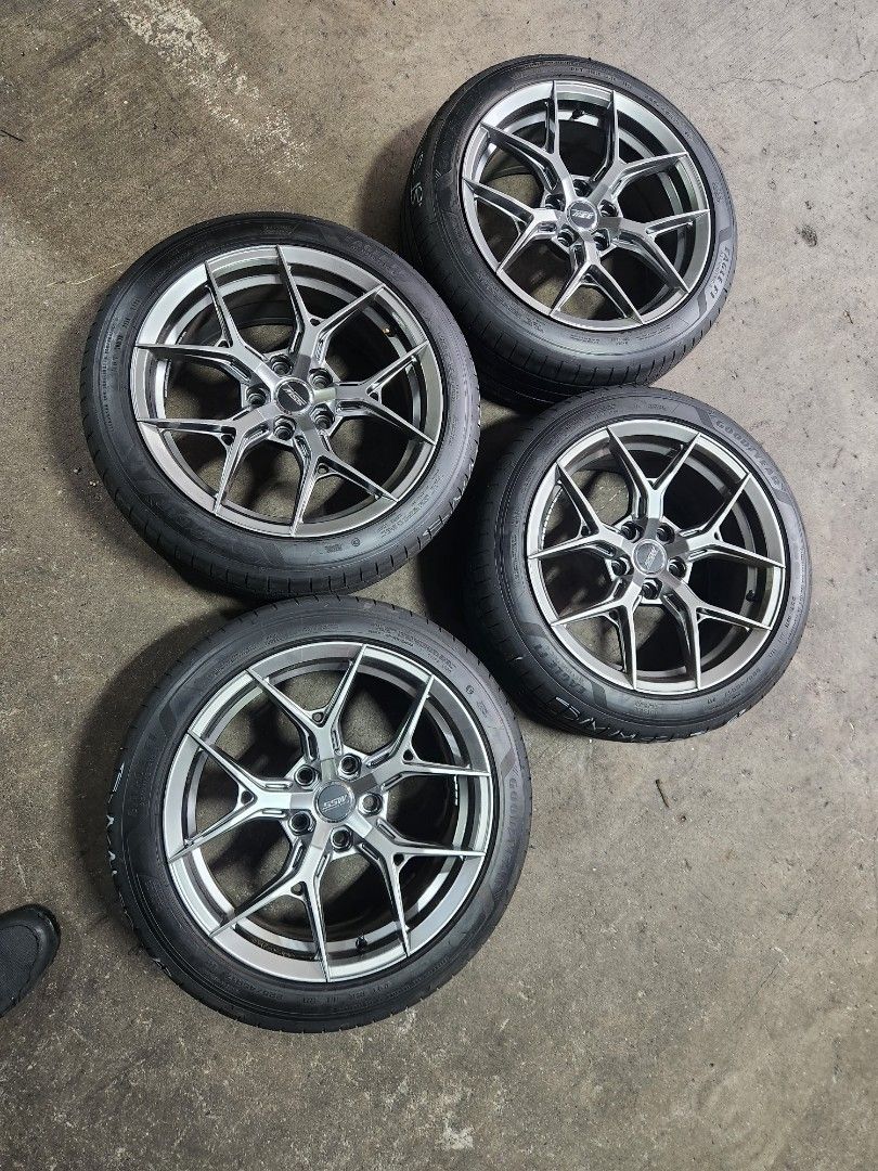 SSW 17" rims + Goodyear f1a6 tyres, Car Accessories, Tyres & Rims on ...