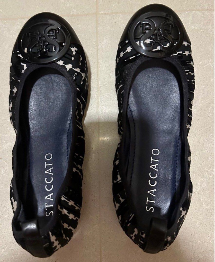 Staccato Shoes, Women's Fashion, Footwear, Flats on Carousell