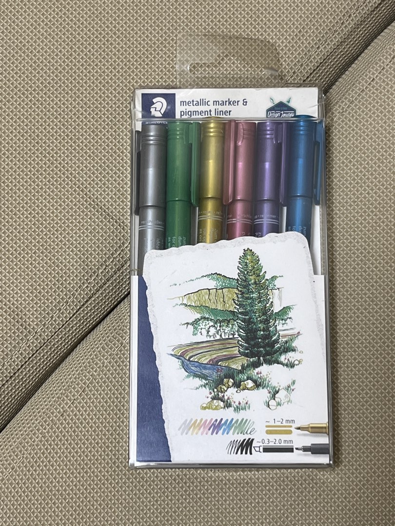 staedtler metallic marker wedding sign pen簽名筆 結婚, 興趣及遊戲, 手作＆自家設計, 文具 ...