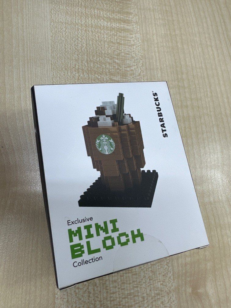 Starbucks mini block lego, Hobbies & Toys, Toys & Games on Carousell