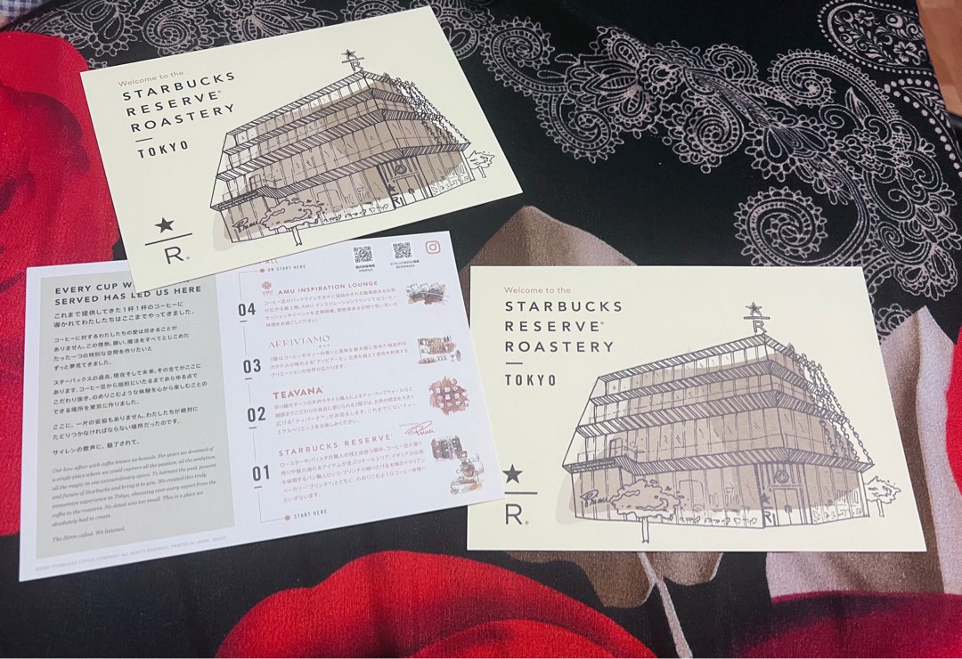 Starbucks Reserve Roastery Tokyo Cardboard, Hobbies & Toys, Memorabilia ...