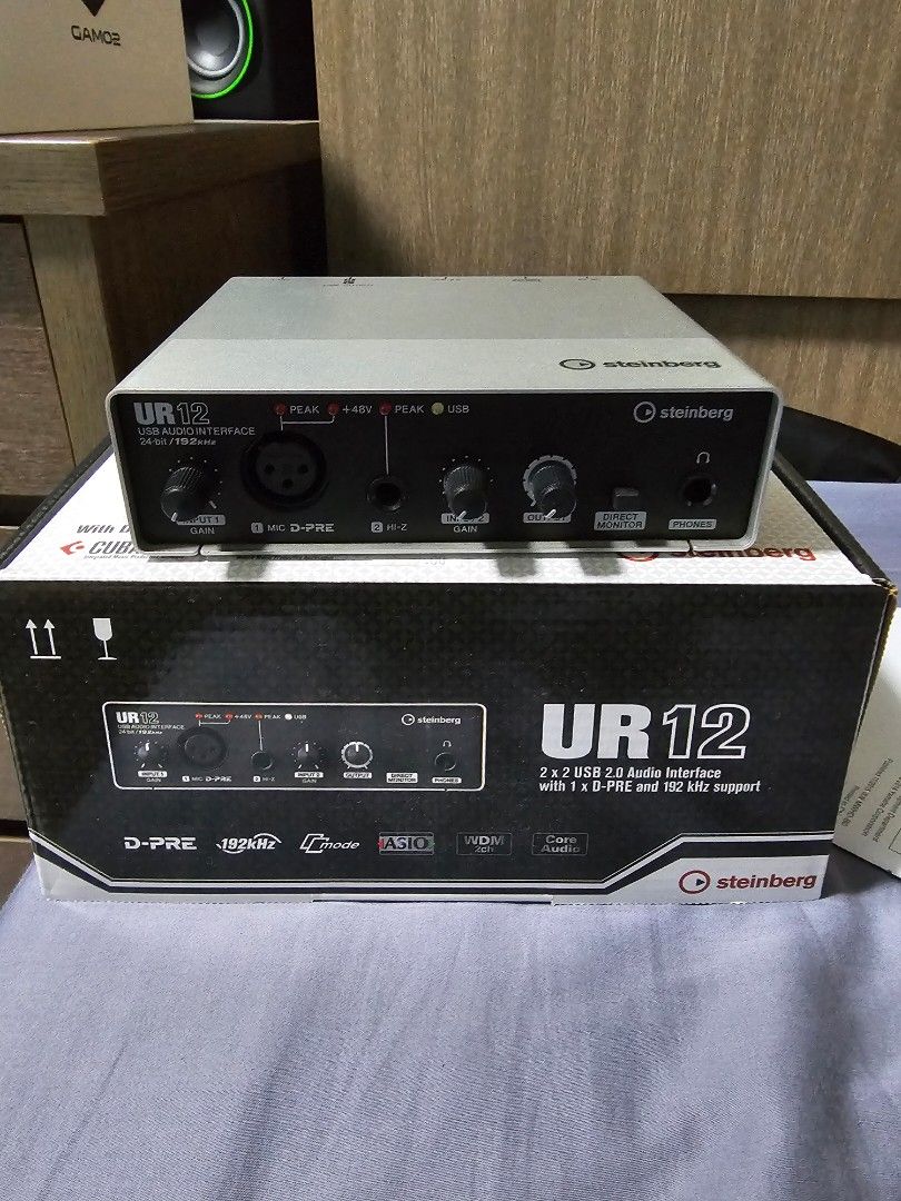 Steinberg UR12 Audio Interface, Audio, Other Audio Equipment on Carousell