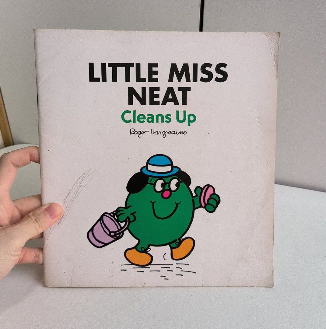 绘本Storybook Little Miss Neat Cleans up As is - large size, Hobbies & Toys, Books & Magazines ...