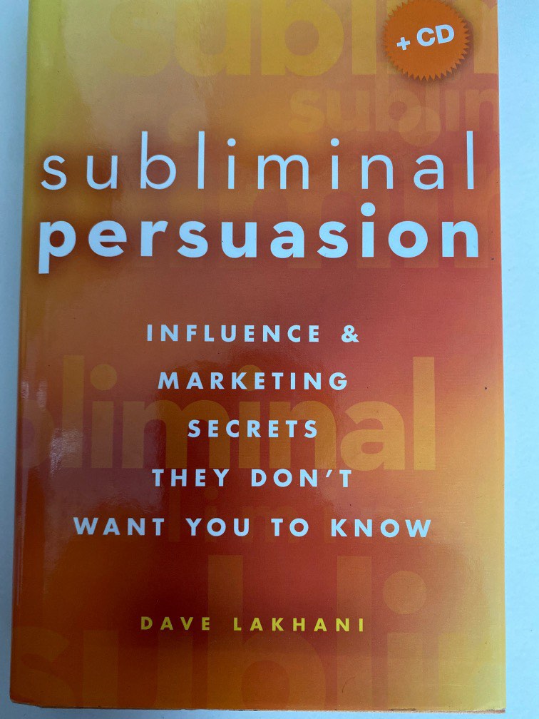 Subliminal persuasion Dave lakhani marketing book business book entrepreneurship, Hobbies & Toys ...