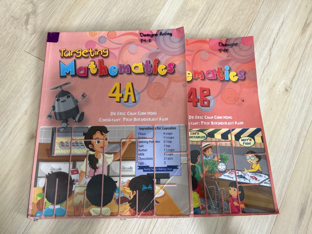Targeting Mathematics 4A &4B, Hobbies & Toys, Books & Magazines ...