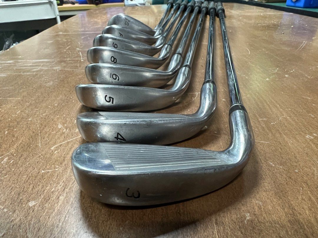 TaylorMade R5 RAC Irons 3-S (no #7) Steel Shaft Release by Feel Golf ...