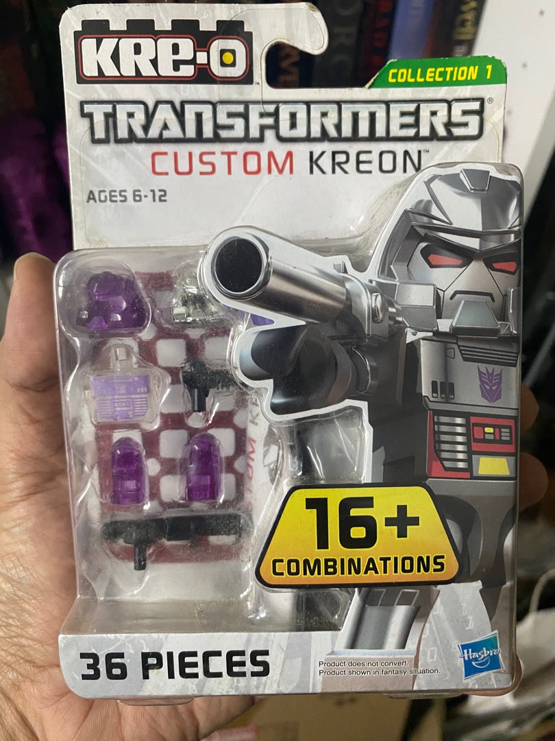 The "Custom Kreon" version of ''Kre-O'' Megatron (Kre-O)., Hobbies ...