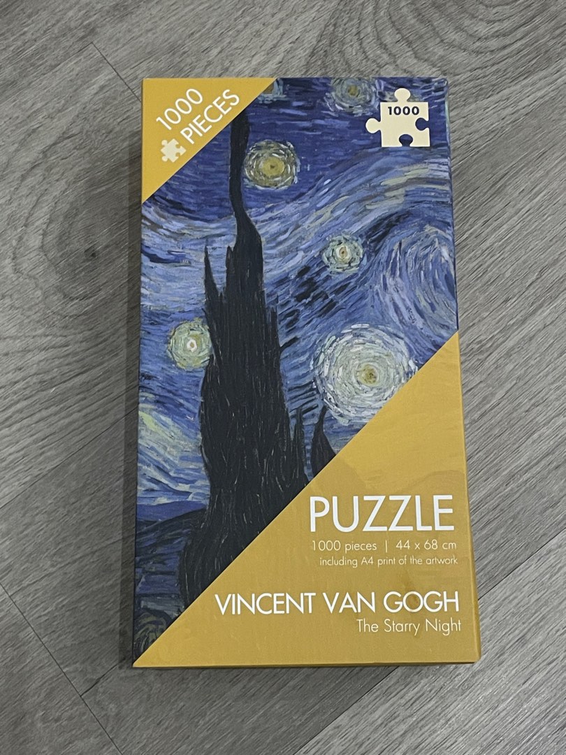 Eurographics 1000 Piece Puzzle - Vincent Van Gogh Starry Night