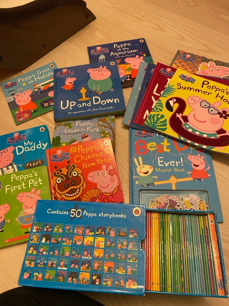 The Ultimate Peppa Pig Collection Book Set + Other books (Lift the Flap ...